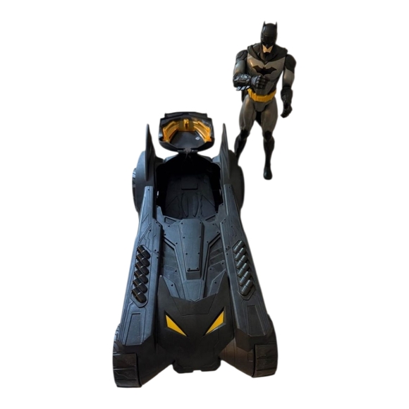 Toys | Batman Action Figure And Batmobile Set Black And Yellow | Poshmark